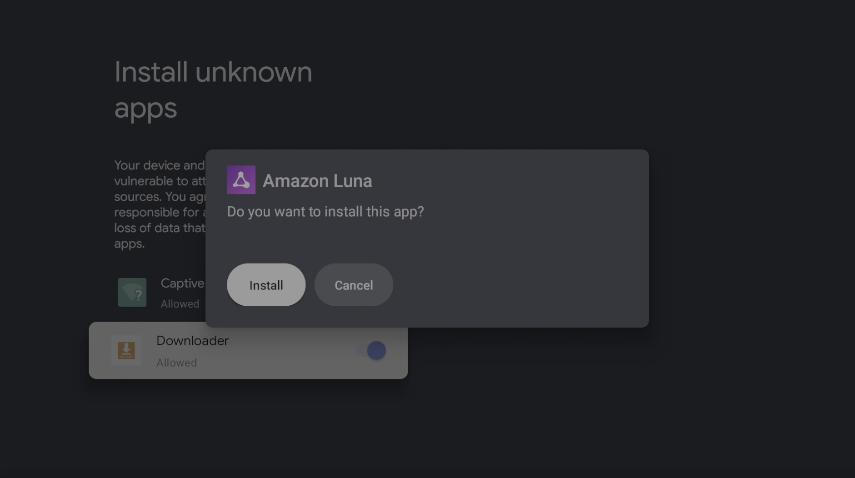 Tutorial: How-to Install Amazon Luna to Chromecast with Google TV ...