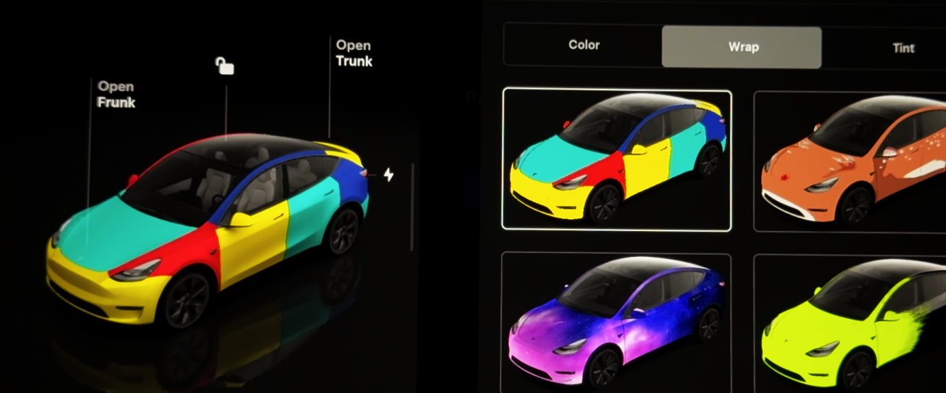 Tutorial: How-to Add Custom Wraps to Your Tesla Paint Shop | Tech Mogul ...